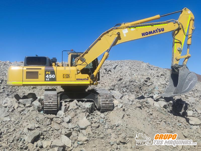 Arriendo de Komatsu PC 450 LC, Año 2015