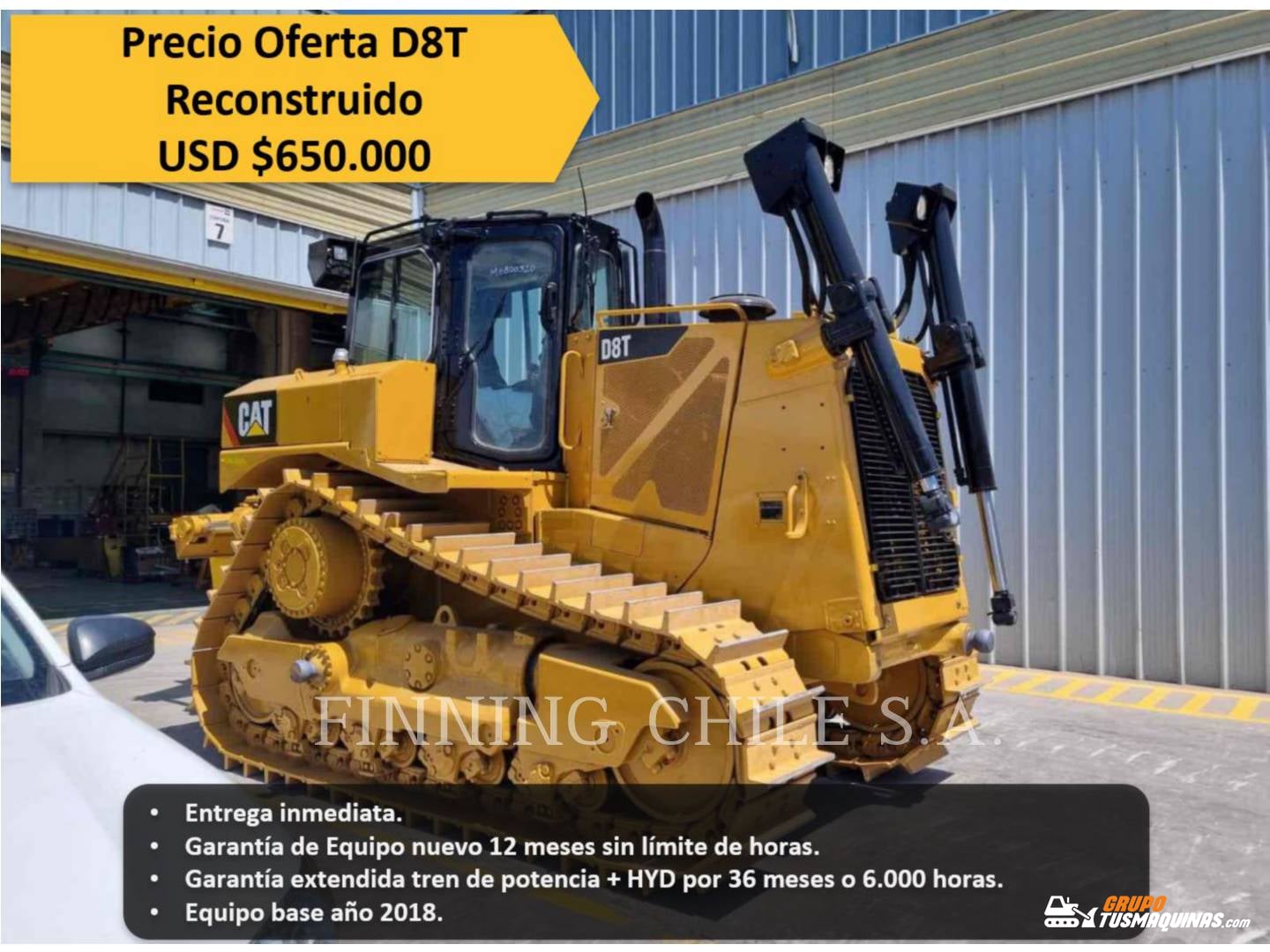 Compra de Caterpillar D8T - MB800320 Tractores de oruga - Bulldozer
