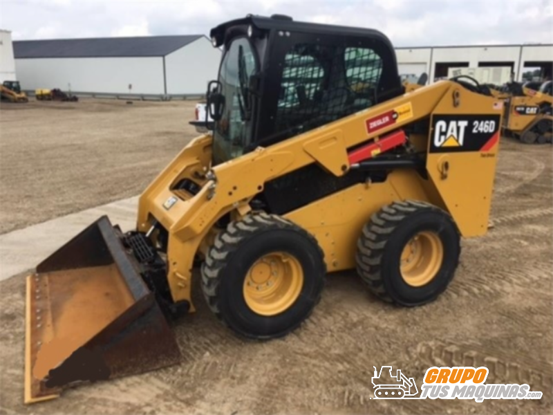 Arriendo de Caterpillar 246D, Año 2018