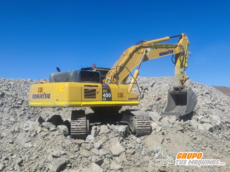 Arriendo de Komatsu PC 450 LC, Año 2015